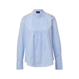 s.Oliver BLACK LABEL Bluse Damen Gr&ouml;&szlig;e M/L hellblau / wei&szlig;