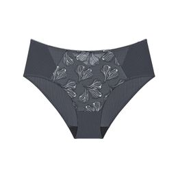 Triumph Maxislip ' Wild Iris Florale Maxi ' Damen Gr&ouml;&szlig;e L/XL anthrazit