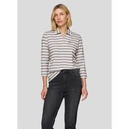 Print-Shirt Rabe "T-Shirt", Damen, Gr. 42, grau, 92%Baumwolle 8%Elastan, tailliert, Shirts