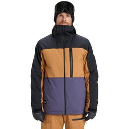 Quiksilver Herren Snowboardjacke "Sycamore Block 20K"almond, Gr. XL, 100% Polyester, Jacken
