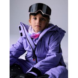 Skijacke name it "NKNSLOPE10 JACKET SKI EDITION FO NOOS", Jungen, Gr. 116, lila (sunlit allium), Web, Obermaterial: 100% Polyester, unifarben, regular fit, Jacken