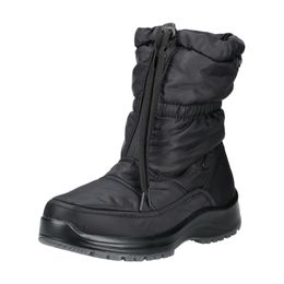 Snowboots Josef Seibel "Josef Seibel Stiefel Lederimitat/Textil", Damen, Gr. 38, schwarz, Lederimitat, Textil, Schuhe
