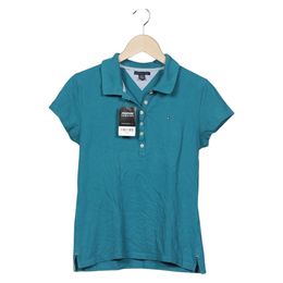 Tommy Hilfiger Poloshirt Damen Größe L Second Hand türkis