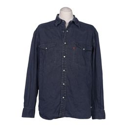 Levi's LEVI'S Hemd Herren Größe M Second Hand blau