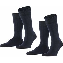 Falke Socken Herren Größe 43/46 dunkelblau