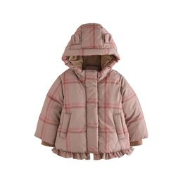 next Winter Jacket girl Pink size 12-18 mths