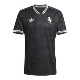 Adidas Juventus Turin Authentic Trikot 3rd 2025/2026 Schwarz, Größe L, Herren, Fan Artikel - 11teamsports