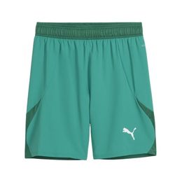 Puma teamFINAL Short Grün Weiss Grün F05, Größe M, Herren, Bekleidung - 11teamsports