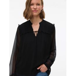 Véro Moda VERO MODA Bluse 'VMLINEA' Damen Größe XL schwarz