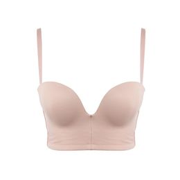 Wonderbra Bügelloser BH in Beige - 63% | Größe 80B | Damen-bhs