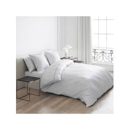 Cacharel Satin-Bettwäsche-Set in Weiß - 70% | Größe 140x200 cm | Bettwaesche-bettwaren