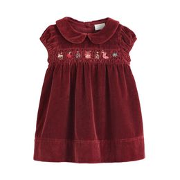 next Kleid M&auml;dchen Gr&ouml;&szlig;e 56 rot