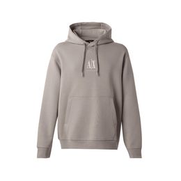 Armani Exchange Sweatshirt Herren Gr&ouml;&szlig;e L dunkelbeige / wei&szlig;