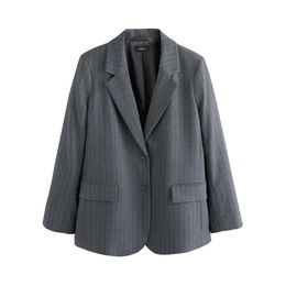 next Blazer Damen Größe 50 grau / schwarz