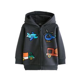 next Zip-Up Hoodie boy Blue size 3-4 yrs