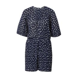 Sams&oslash;e & Sams&oslash;e Sams&oslash;e Sams&oslash;e Jumpsuit 'Andine 6621' Damen Gr&ouml;&szlig;e M blau / wei&szlig;