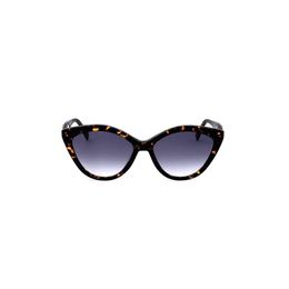 Longchamp Damen-Sonnenbrille in Schwarz/ Dunkelblau - 66% | Größe 56 | Damen-brillen