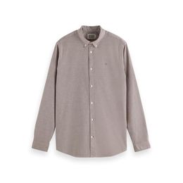 Scotch & Soda SCOTCH & SODA Hemd 'Essential' Herren Größe XXL blau / cappuccino