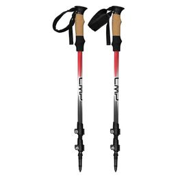 CMP Trekkingst&ouml;cke "Iseran" in Schwarz/ Wei&szlig;/ Rot - 10% | Gr&ouml;&szlig;e U | Damen-outdoor-ausruestung