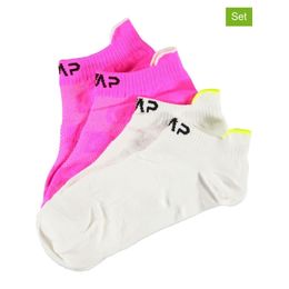 CMP 2er-Set: Sportsocken in Pink/ Weiß - 15% | Größe 36-38 | Damen-outdoor-ausruestung