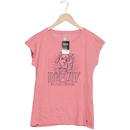 Replay T-Shirt Damen Gr&ouml;&szlig;e M Second Hand pink