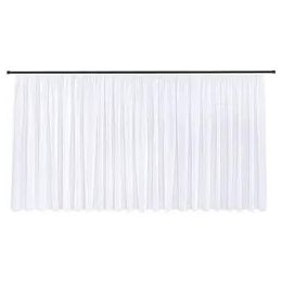 Gardine GERSTER "Alina" Gr. 2, weiß, B:300cm H:175cm, Wirkware, Polyester, Gardinen, Pflegeleichte, matte Effekt-Webware