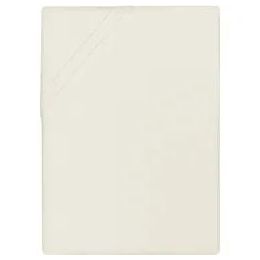 Betttuch Biberna "Lian", beige (natur), B:220cm L:270cm, Biber, Obermaterial: 100% Baumwolle, Laken, wärmender Feinbiber