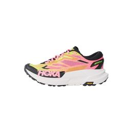 Hoka One One HOKA Laufschuh 'MAFATE X' Herren Größe 40 zitrone / orange / rosa / schwarz