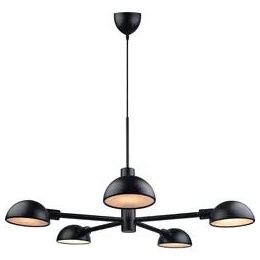 Nordlux Pendelleuchte "Nomi", schwarz, Ø 12,50cm H: 38,20cm, DESIGN FOR THE PEOPLE, Lampen, Minimalistisches Design, Perfekt über einem runden Tisch