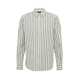 s.Oliver BLACK LABEL Hemd Herren Größe XXL grün / weiß