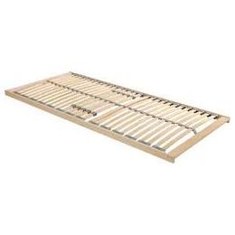 Lattenrost Paidi "COMFORT in verschiedenen Größen, montiert, Härteverstellung", braun (buche), B:90cm H:5cm L:200cm, Lattenroste, besonders langlebig und stabil, 5 Jahre Garantie, 120 Kg Tragkraft