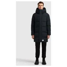 Steppmantel Khujo "STANK3", Herren, Gr. XL, port blau, 100% Polyester, unifarben, Langarm, Mäntel