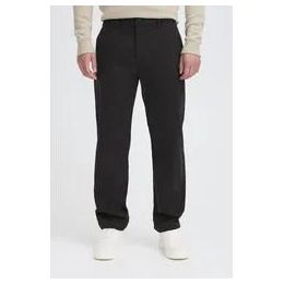 Chinohose Blend "BHNATAN WIDE LEG CHINO", Herren, Gr. 34, Länge 32, schwarz, Web, Obermaterial: 98% Baumwolle, 2% Elasthan, unifarben, relaxed fit knöchellang, Hosen