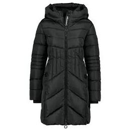 alife and kickin Winterjacke ALIFE & KICKIN "Damen PriskaAK A", Damen, Gr. S, schwarz (moonless), 100% Polyester, Jacken