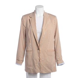 MOS MOSH Blazer Damen Gr&ouml;&szlig;e L Second Hand hellblau / dunkelorange