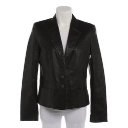 BOSS Black Lederjacke / Ledermantel Damen Größe L Second Hand schwarz