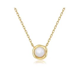 Rougemont Jewellery Necklace 'Trendige Muschel Halskette 45cm' female Gold size Onesize