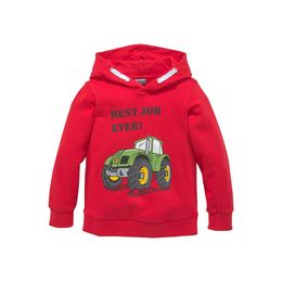 Kidsworld Sweatshirt Jungen Gr&ouml;&szlig;e 128/134 mischfarben / rot