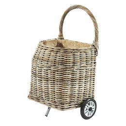 kobolo Kaminholzkorb KUBUTROLL24 in Grau | Gr.: onesize