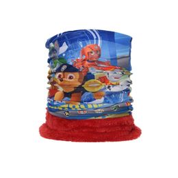 PAW PATROL Kinder Schlauchschal mit Fleece-Innenfutter in Rot | Gr.: onesize