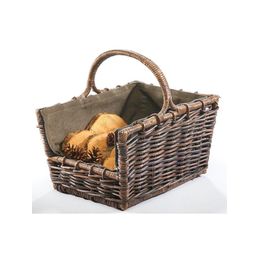 kobolo Kaminholzkorb FIREW 29242-34 in Braun | Gr.: onesize