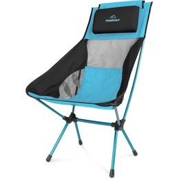 Normani Outdoor Sports Campingstuhl Peawanuck in Petrol/Schwarz | Gr.: onesize