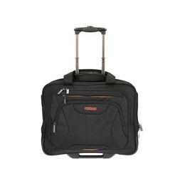American Tourister At Work - 2-Rollen Business-Trolley 15.6" 44 cm (schwarz) in black/orange | Gr.: onesize