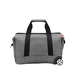 Reisenthel traveling allrounder L - Rollenreisetasche 49 cm (leo macchiato) in twist silver | Gr.: onesize
