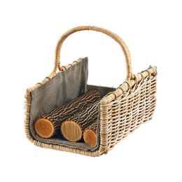 kobolo Kaminholzkorb FIREW 29246-33 in Grau | Gr.: onesize