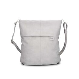 Zwei Mademoiselle M12 - Schultertasche 32 cm (cord-mocca) in nubuk-ice | Gr.: onesize