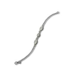 925 Sterling Silber Damen Balia Silberarmbänder Blatt Armband ca. 19,2cm | Gr.: onesize