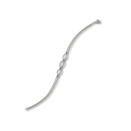 925 Sterling Silber Damen Balia Silberarmbänder Oval Armband ca. 19cm | Gr.: onesize