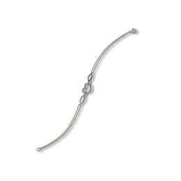 925 Sterling Silber Damen Balia Silberarmbänder Herz Armband ca. 19cm | Gr.: onesize