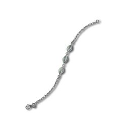 925 Sterling Silber Damen Balia Silberarmbänder Ellipsen Armband ca. 19cm | Gr.: onesize